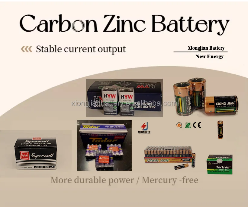 Tectron 1.5V Super Heavy Duty Zinc Carbon Dry Battery for Power Tools ...