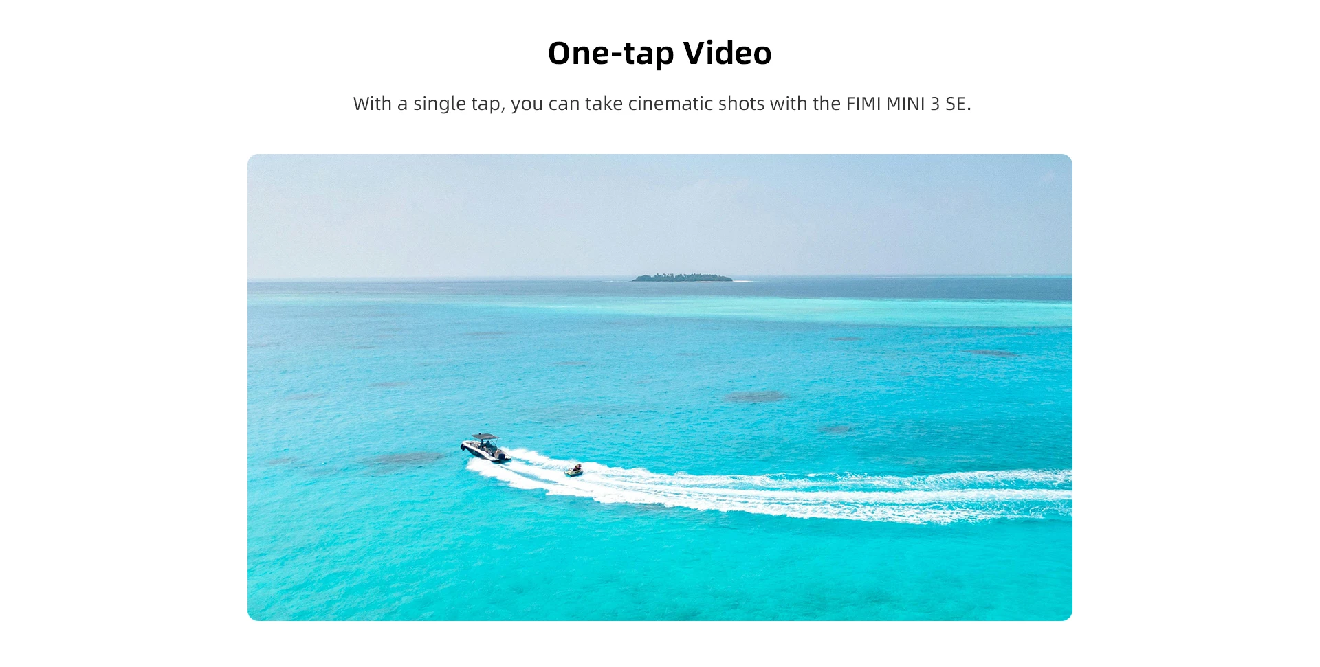 FIMI MINI 3 RC Drone Combo Version - 4K 60FPS, 9KM Control