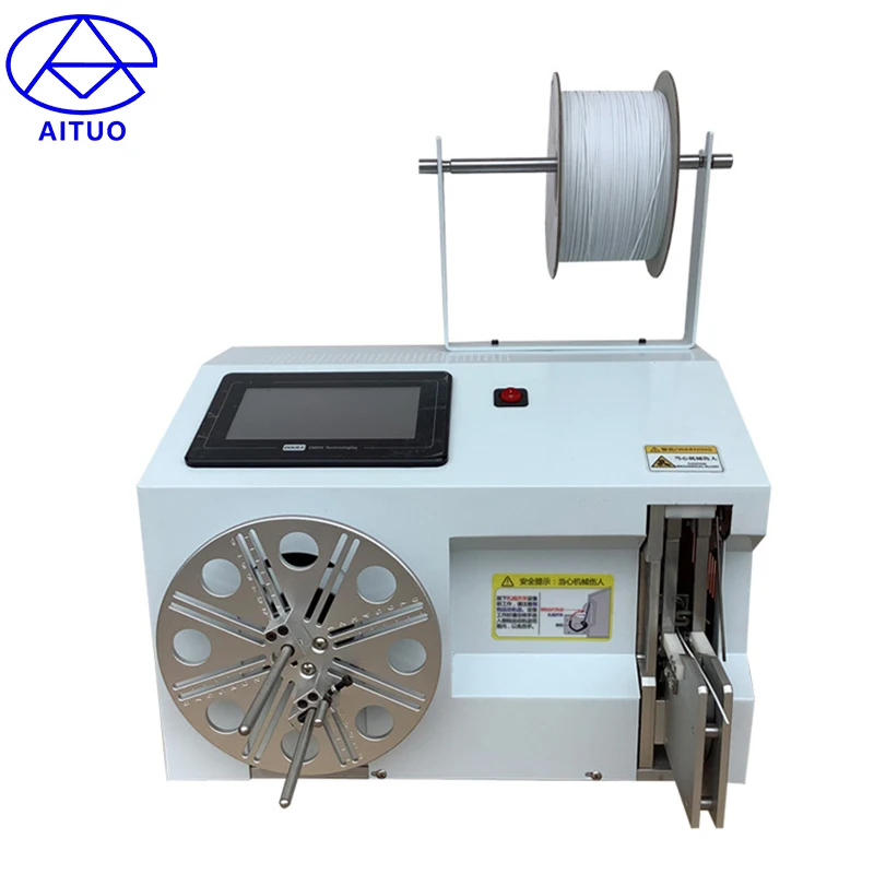 Semi Automatic Cable Winding and Tying Machine - 500-700pcs/h