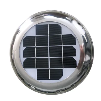Stainless Steel Solar Vent Fan For Rv,Marine,Boat,Rooftop Tent,Caravan ...