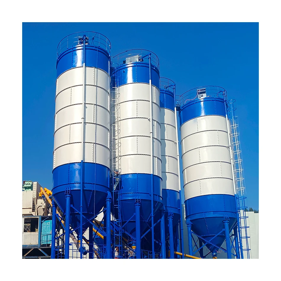 500 Tons Steel Plate Silo Sheet Bolted Cement Silo Assembly Split ...