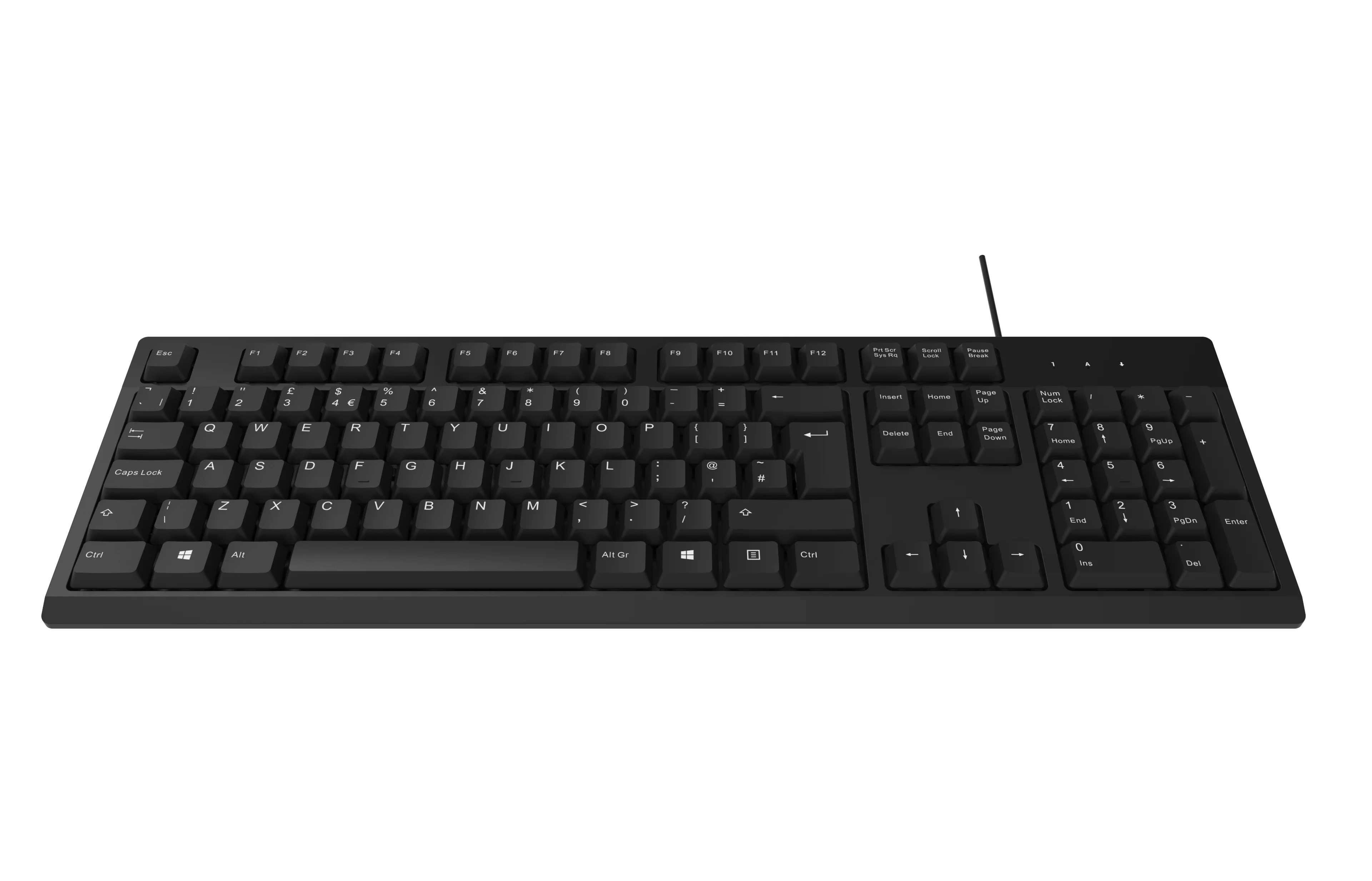 AIKUN Wired Keyboard KB251 - 104 Keys, Multimedia Fun