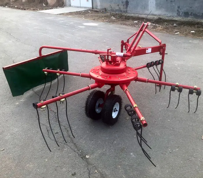 2.5m Tractor 3 Point Mounted PTO Rotary Hay Rake - High Productivity