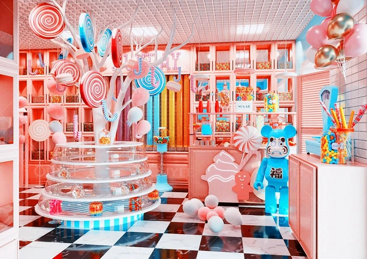 Candy Shop Decor - Stylish Furniture & Display Solutions