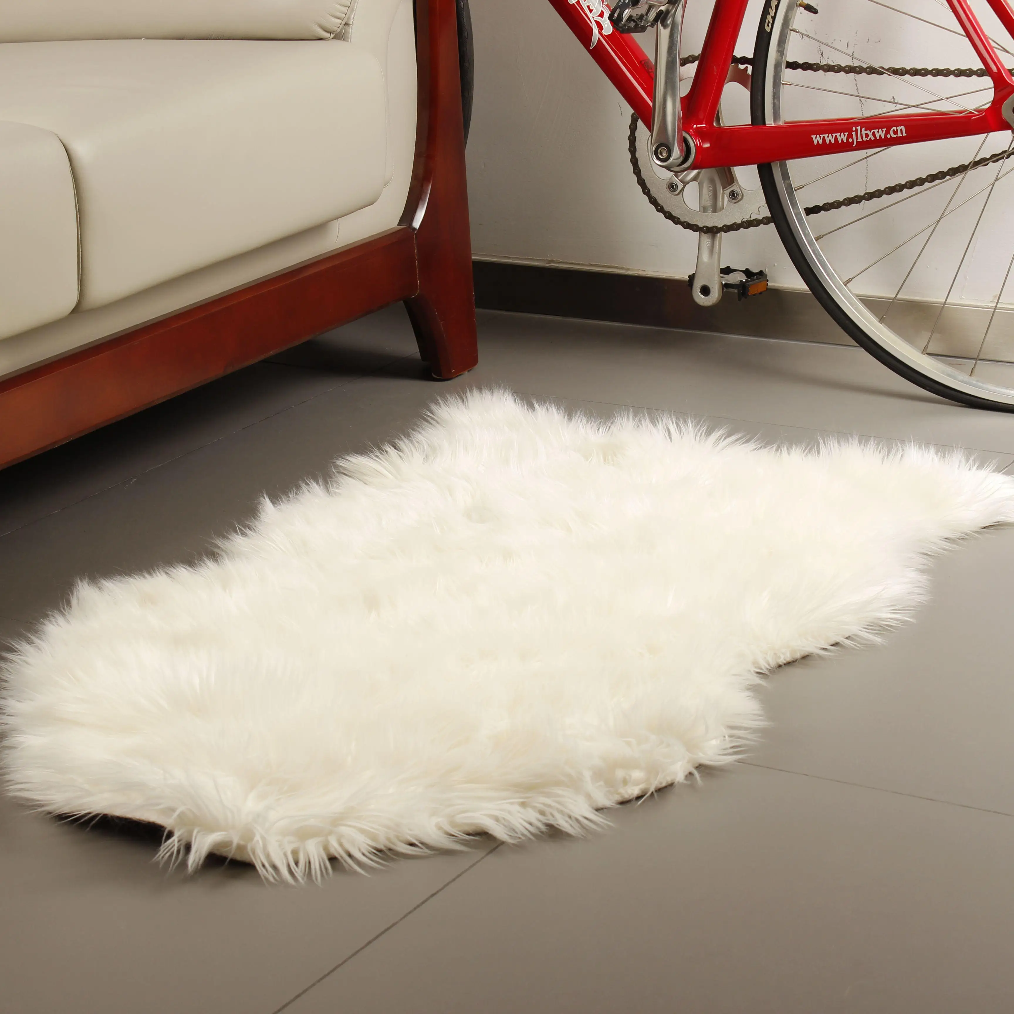 Top Seller Fluffy Artificial Soft Faux Fur Mat Fur Matry Sheepskin ...