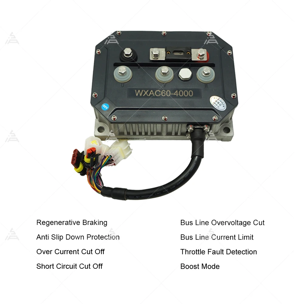 AC 4000W 72V Mid Drive Motor Power Train Kits with Semi-Alxe for E ...