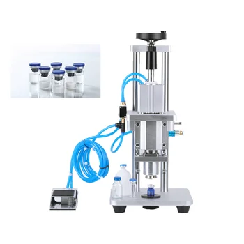 Pneumatic Capping Machine Oral Liquid Penicillin Bottle Capper Aluminum ...