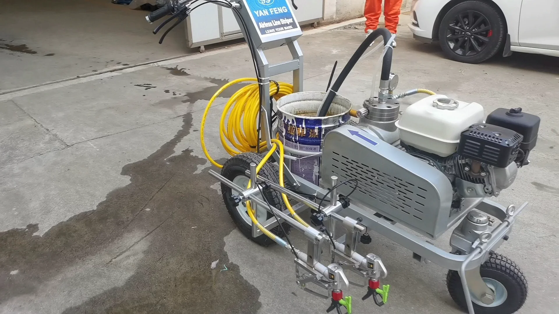 Airless Line Striper Epoxy Paint Yan Feng Pt4090 For Striping Lines ...