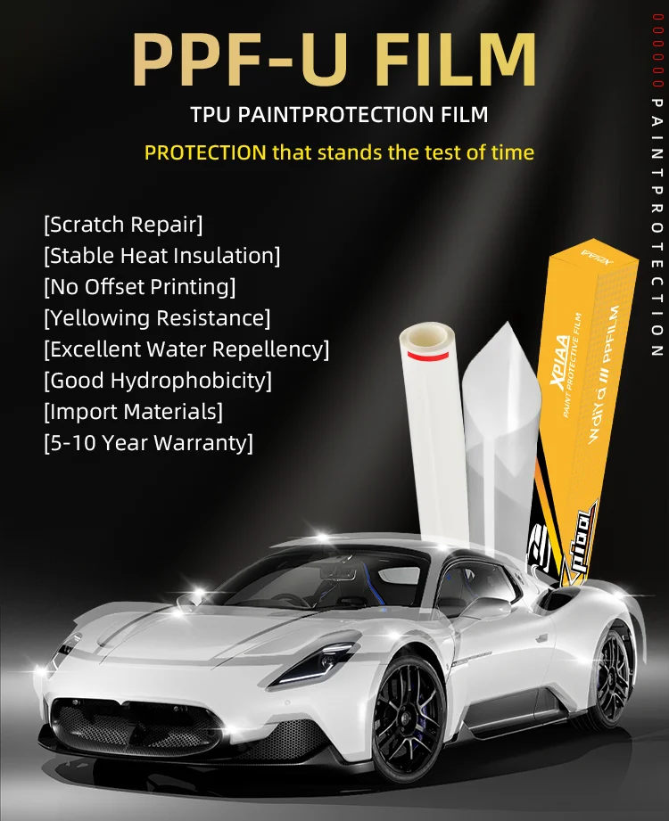 High Thickness 7.5mil Car Tint Bullet Proof Window Film Safety And ...