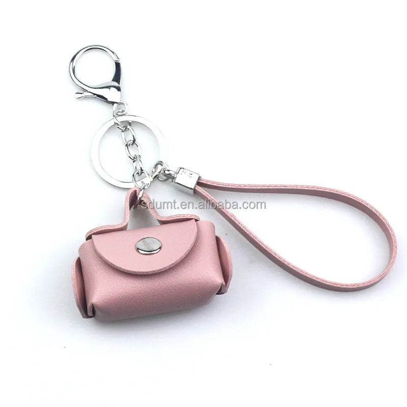 Cute Kawaii Mini Bag Key Chain Creative Key Ring Women Car Purse ...