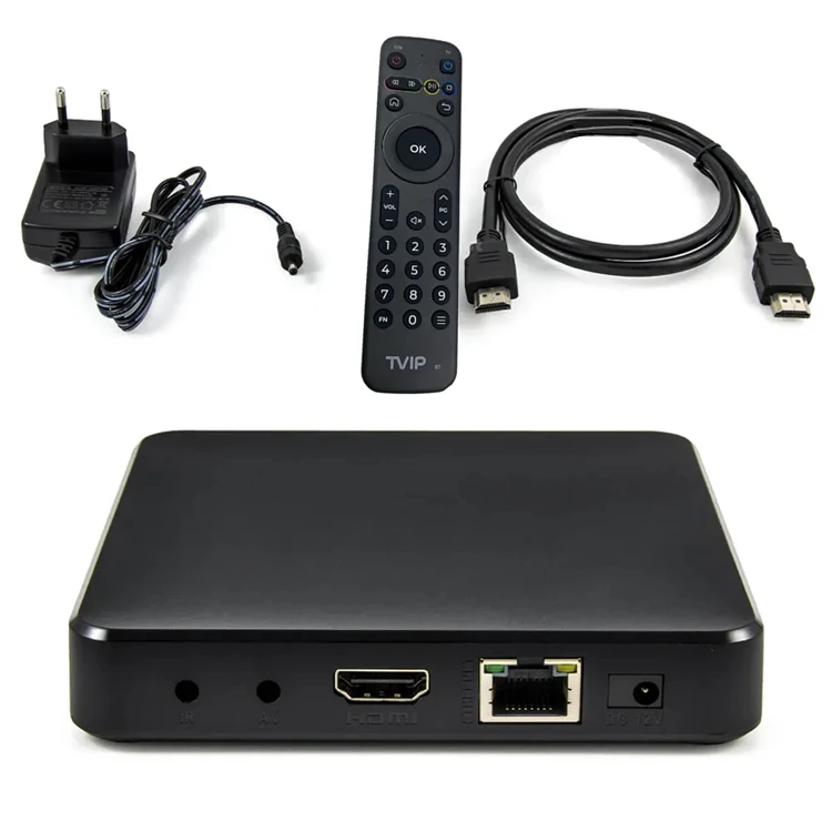 TVIP 705 605 4K IPTV Streamer with Dual Wifi & Android 11