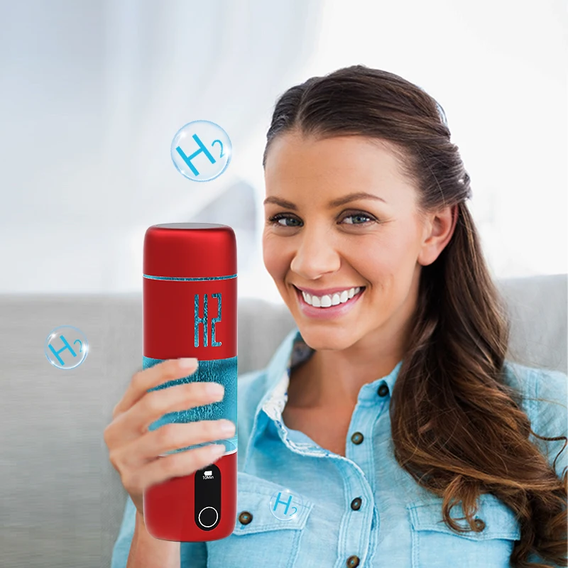 230ml hydrogen water generator rechargeable hydrogen water Cup house hold portable hydrogen ...