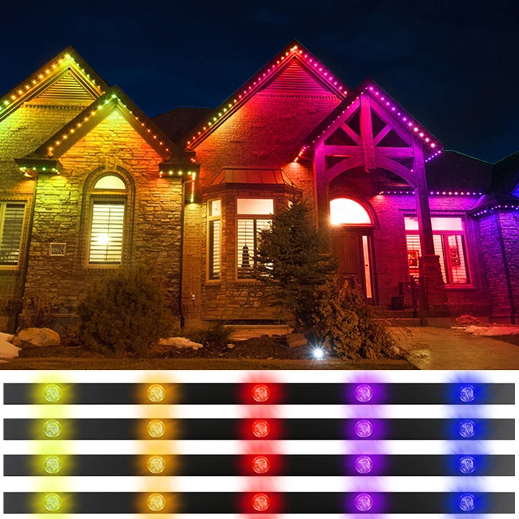 Permanent Track Lighting UCS2904 RGBW LED Point Lights - Durable ...