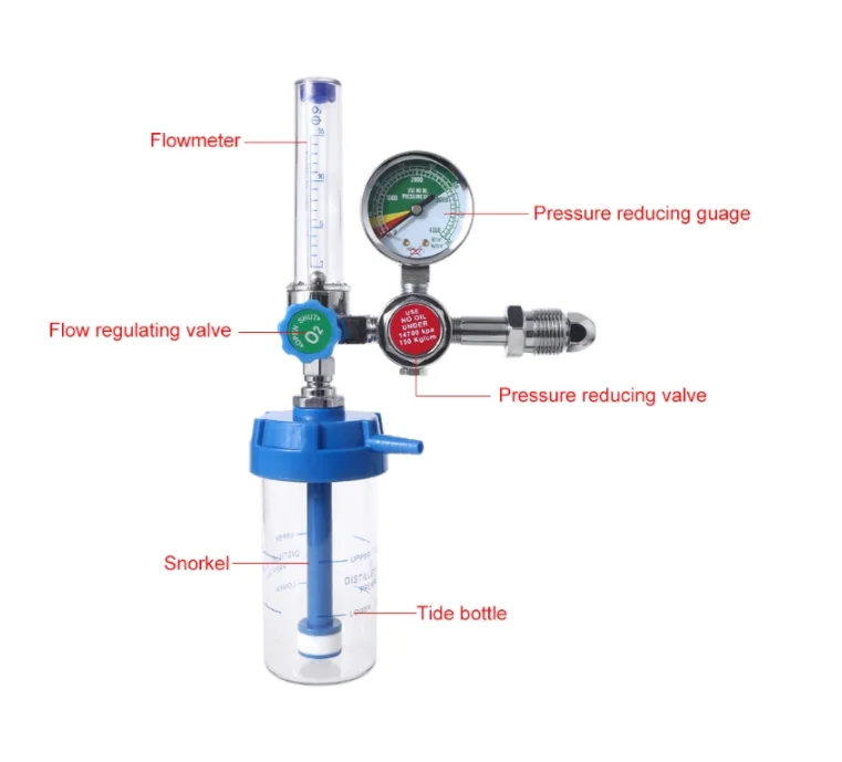 Oxygen Regulator with G5/8 Female Thread - OSEN 01 Model