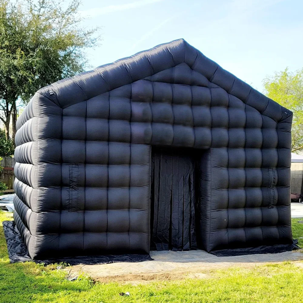 Custom Portable Commercial Pop Up Led Black Disco Light Night Club Tent ...