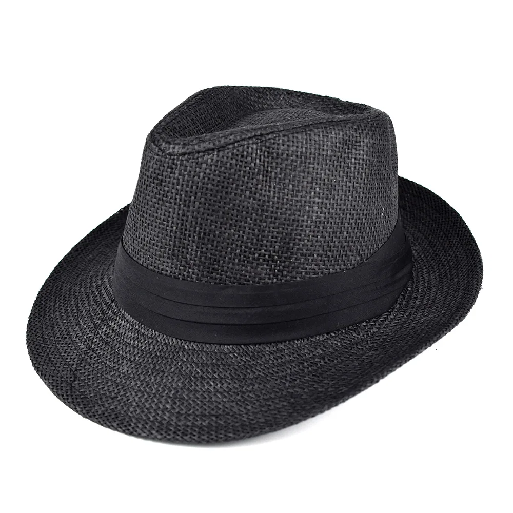Bestella Classical Basic Mns Straw Hat Breathable Panama Shape Custom ...