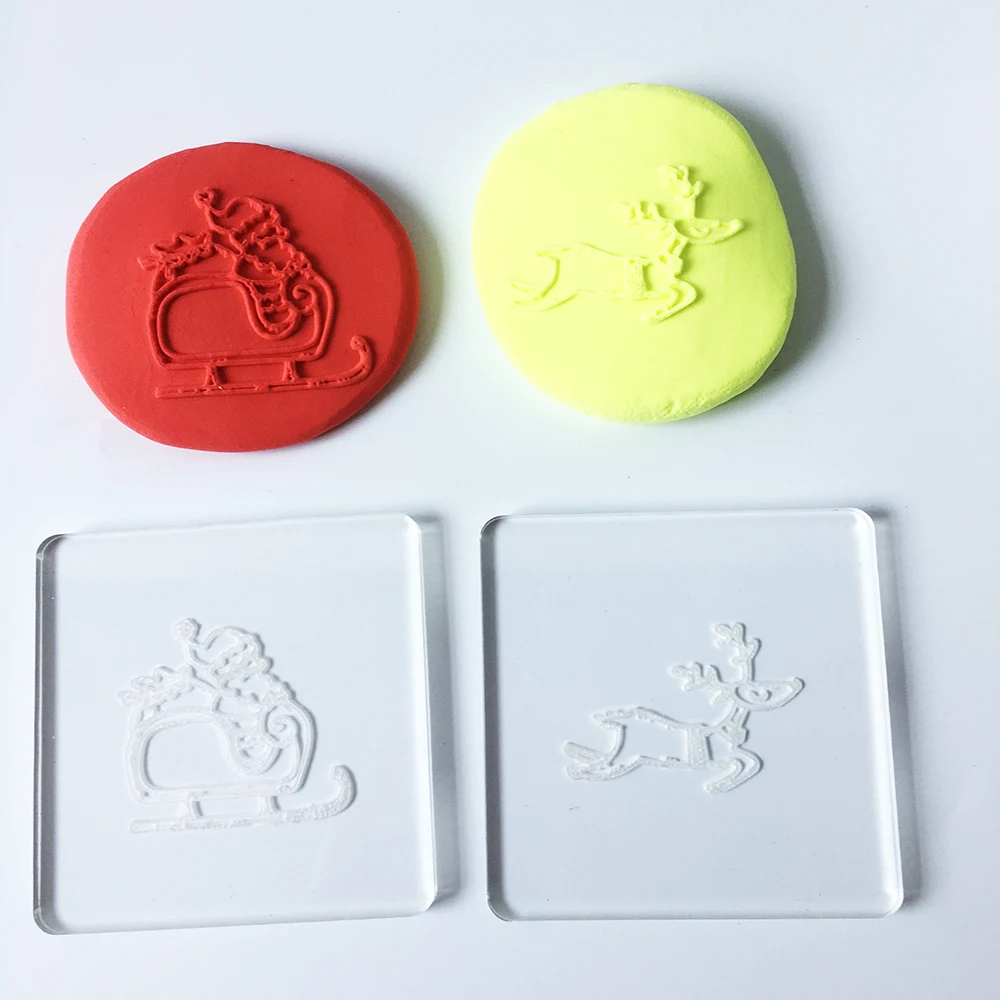 Custom Acrylic Embosser - Perfect for Baked Cookie Molds