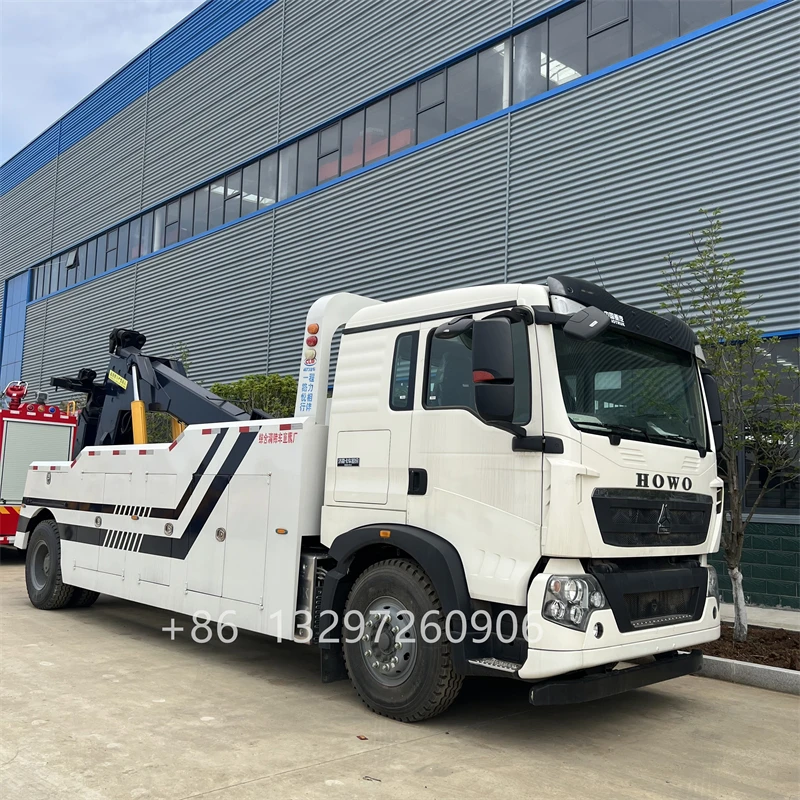 Heavy Duty Rotator Tow Truck - 360 Degree Rescue Road Wrecker