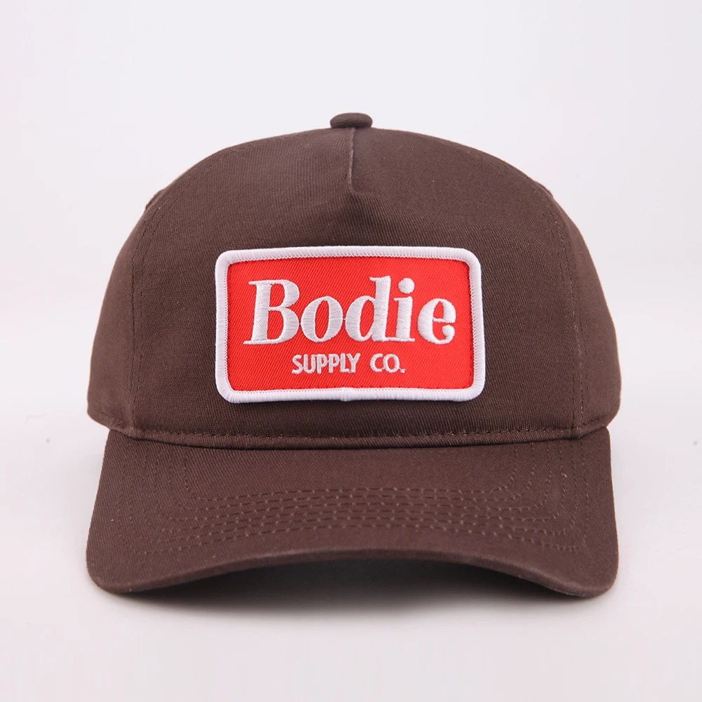 High Quality 5 Panel Embroidered Patch Custom Dad Hat Cap Customize ...