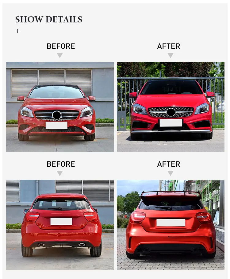 GBT Trend Mercedes Upgrade Body Kit for A Class W176