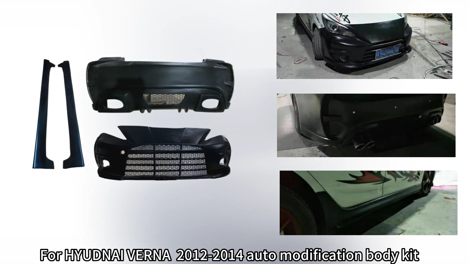 Wide Body Kit For Hyundai Elantra Ix35 2010 2011 2012,The Pp Auto Body ...