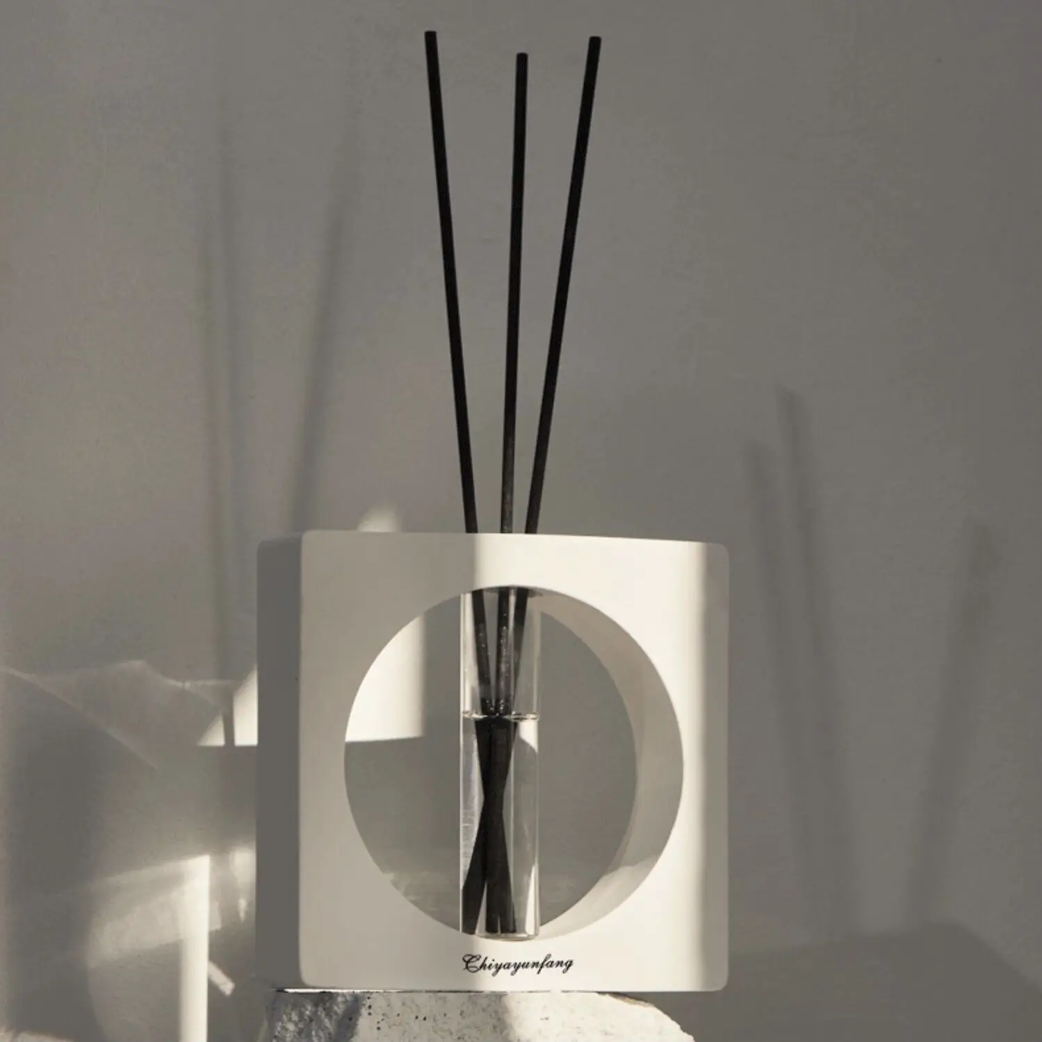C&H Luxury Glass Reed Diffuser Set - Customizable Fragrance