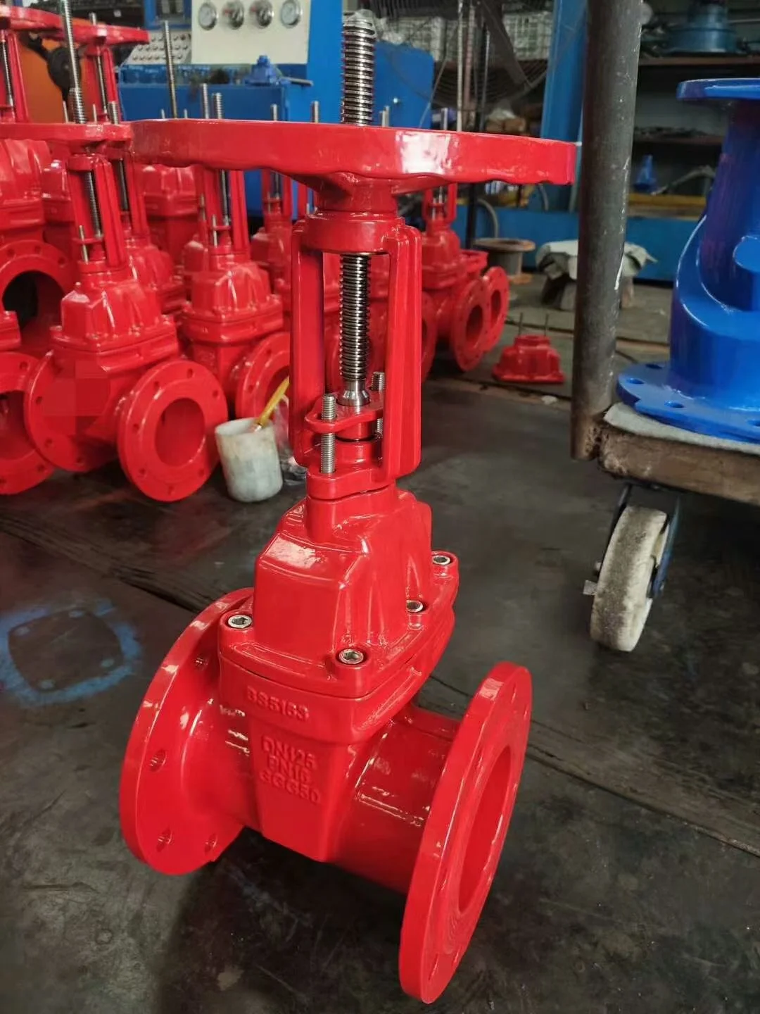 3 Gate Valve Rising Spindle Class 150 Cast Iron Rising Gate Valve - Buy ...