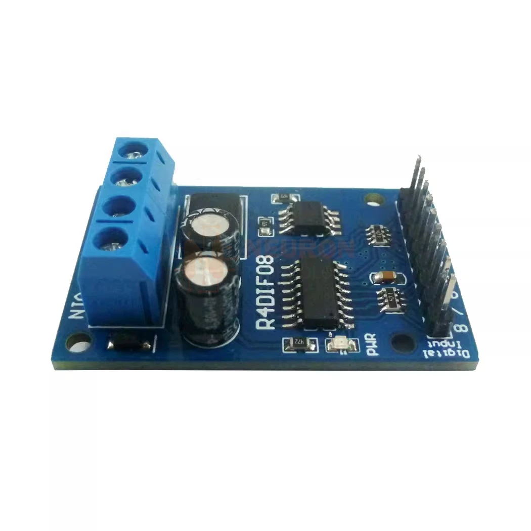 8-channel Digital Input Module RS485 Modbus RTU Switch Acquisition ...