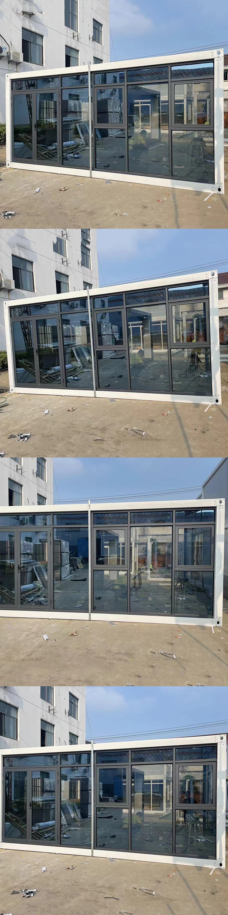 20ft Prefab Small Turnkey Modular Base Frame Container Prefabricated ...