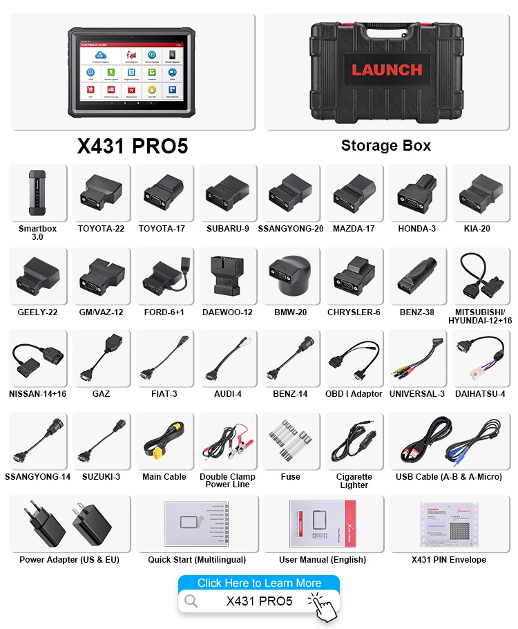 Launch X431 Pro5 X-431 Pro 5 Price Obd2 Repair Ecu Programming Tools ...
