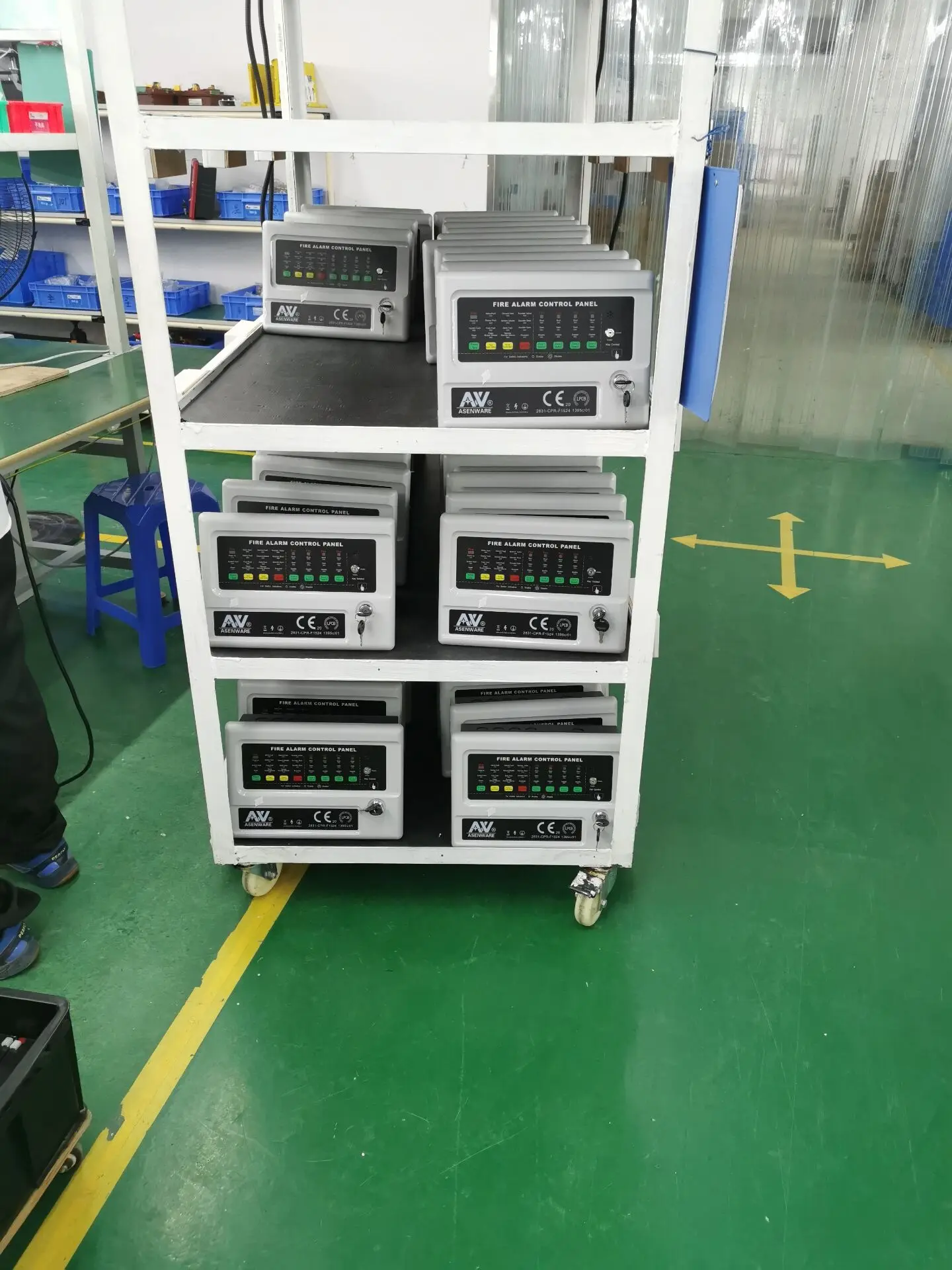 Fire Fighting Fault Routing Fire Alarm Panel Control System