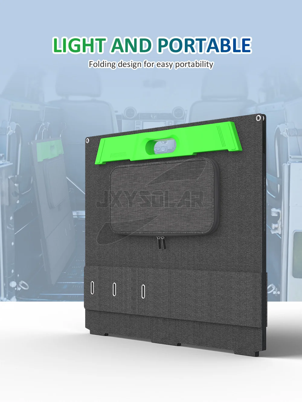 200W 18V Off-the-Grid Foldable Solar Panel for Wilderness Expeditions ...