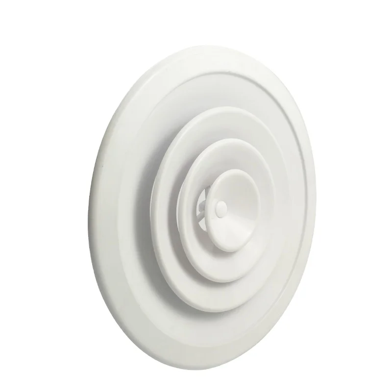 Hvac Ventilation Aluminium Round Ceiling Diffusers With Butterfly ...