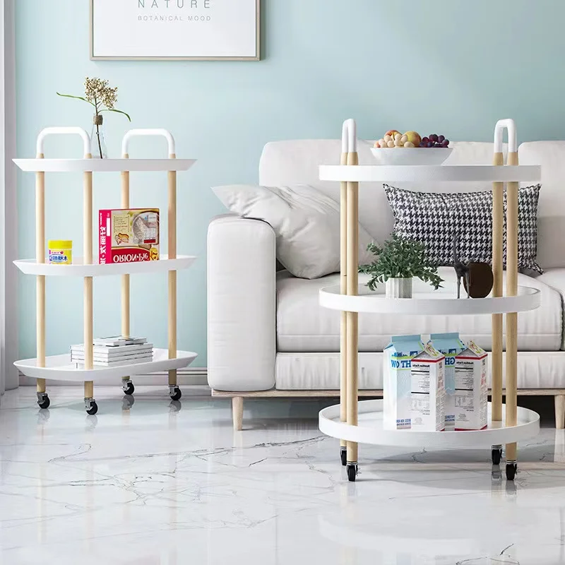 Wooden Legs Storage Racks With Armrest for Kitchen Carts| Alibaba.com