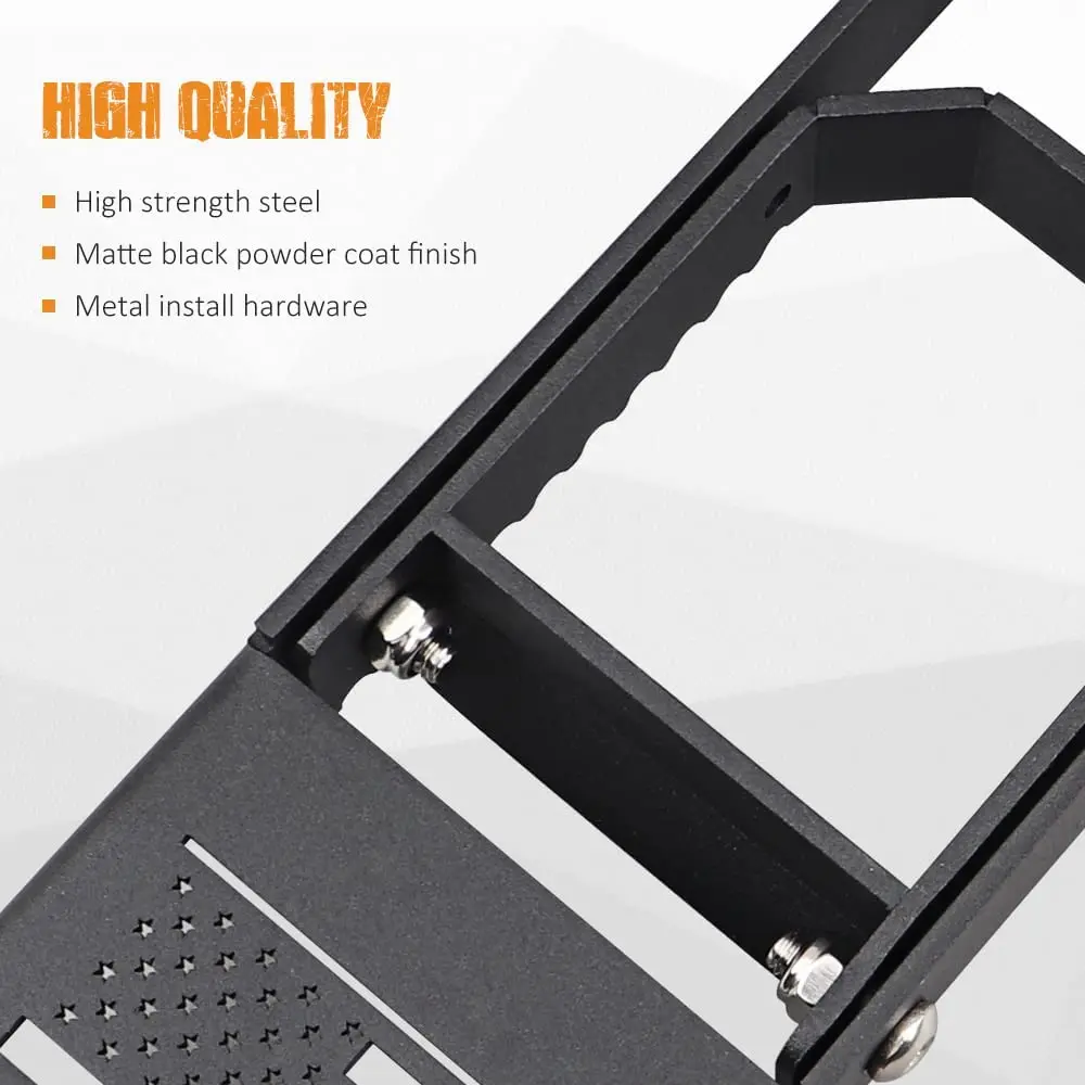 Foldable Foot Peg Doorstep Metal Door Hinge Step Folding