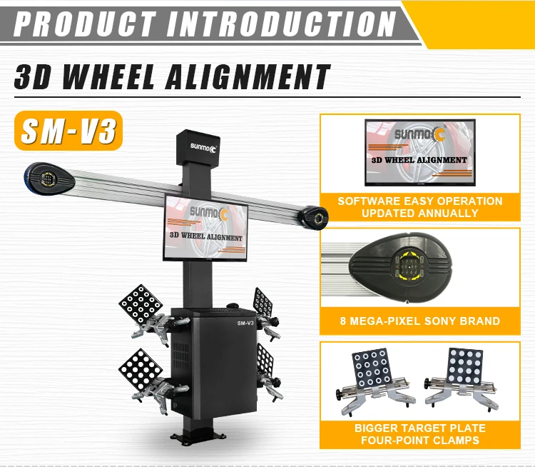Sunmo Wheel Alignment Equipment - Precision & Versatility