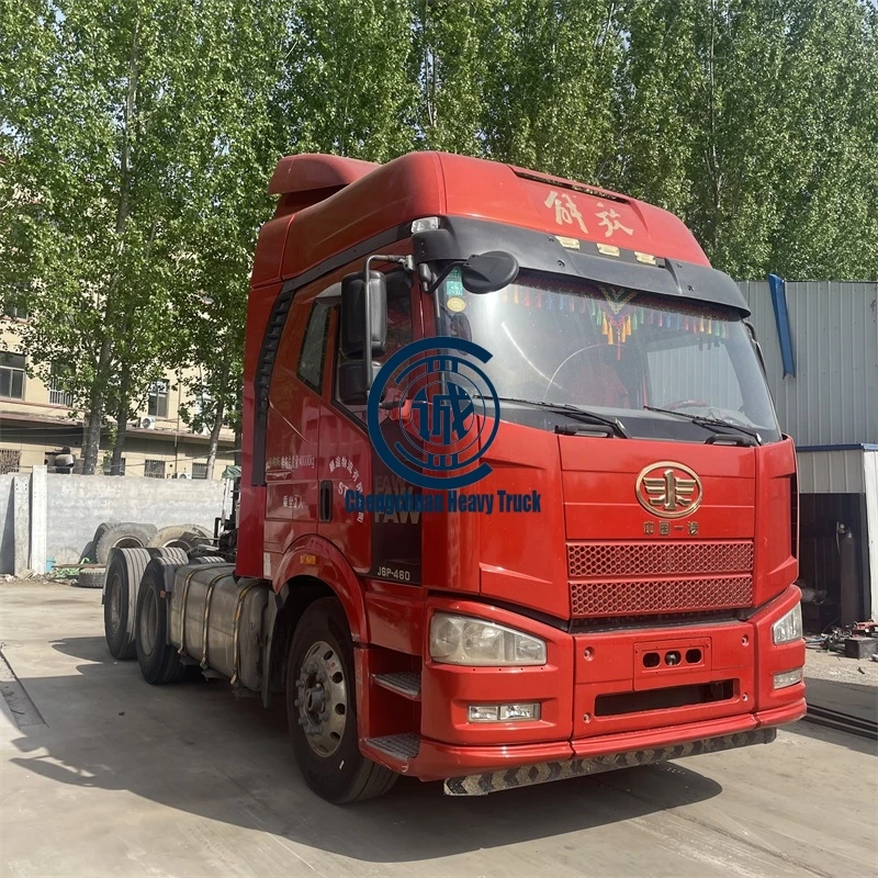 High Quality Faw Jiefang J6p Cng Tractor Truck 10 Wheels Heavy Duty ...
