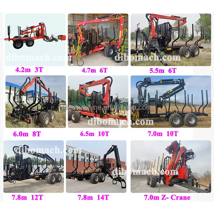 Tractor 10t Forestry Forwarder - Efficient Timber Handling