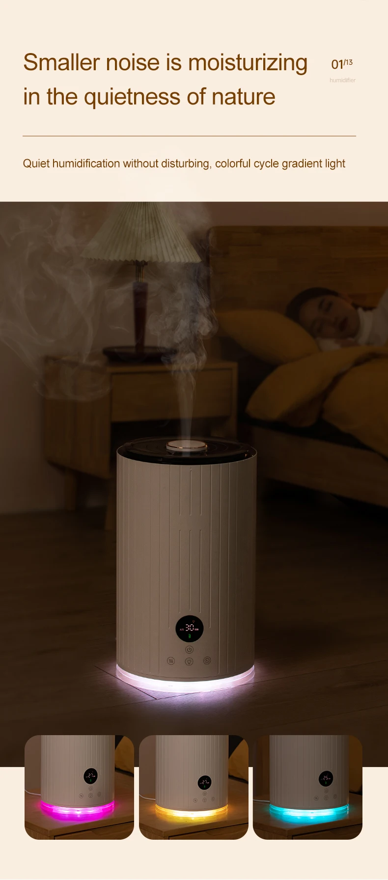 2022 Smart 5l Big Capacity Aromatherapy Aroma Diffuser Standing Air ...