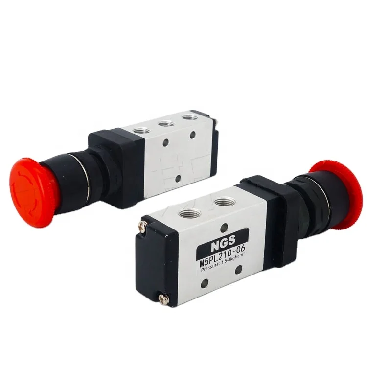 Pneumatic Control Valve Mechanical Valve M5hs M5pl M5pf M5pp M5pm M5y ...