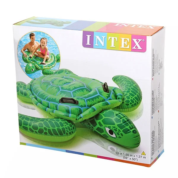 Intex 57524 Lil' Sea Turtle Ride-on Float Mat Inflatable Ride-on - Buy ...