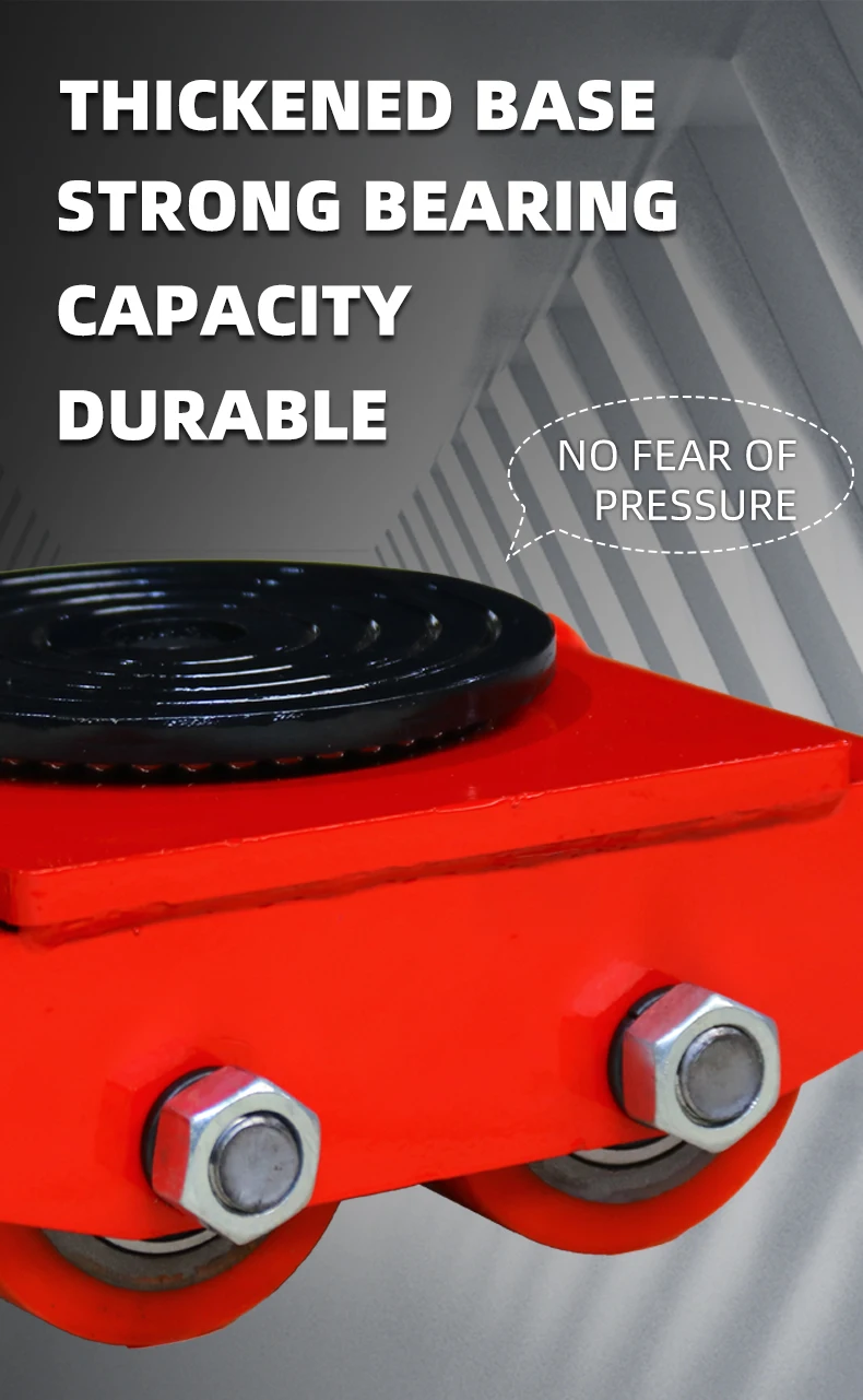 Heavy Load Transport Cargo Loading Trolley Machinery Dolly Skate ...