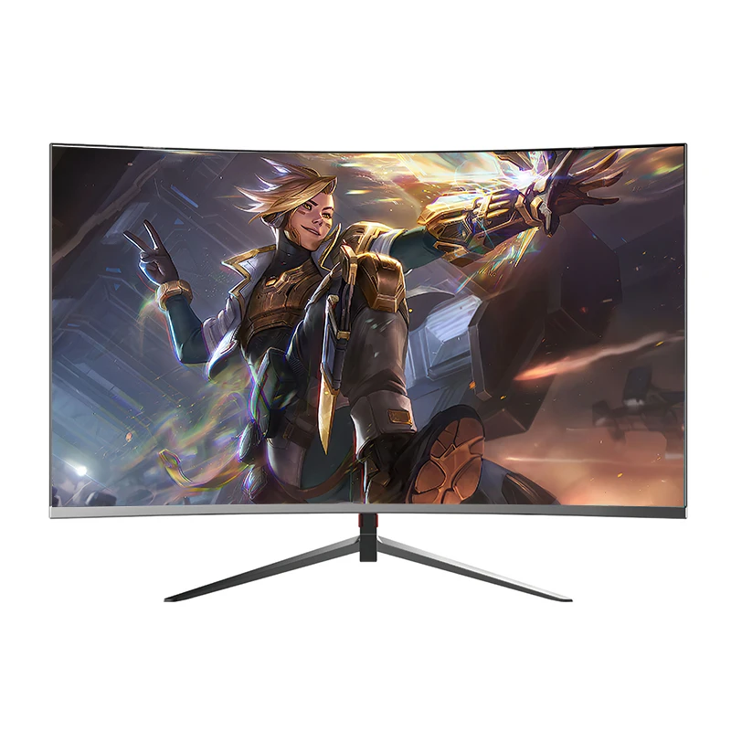 144hz 4k Pc Screen Curved Gaming Monitors Borderless 27 Inch Ips ...