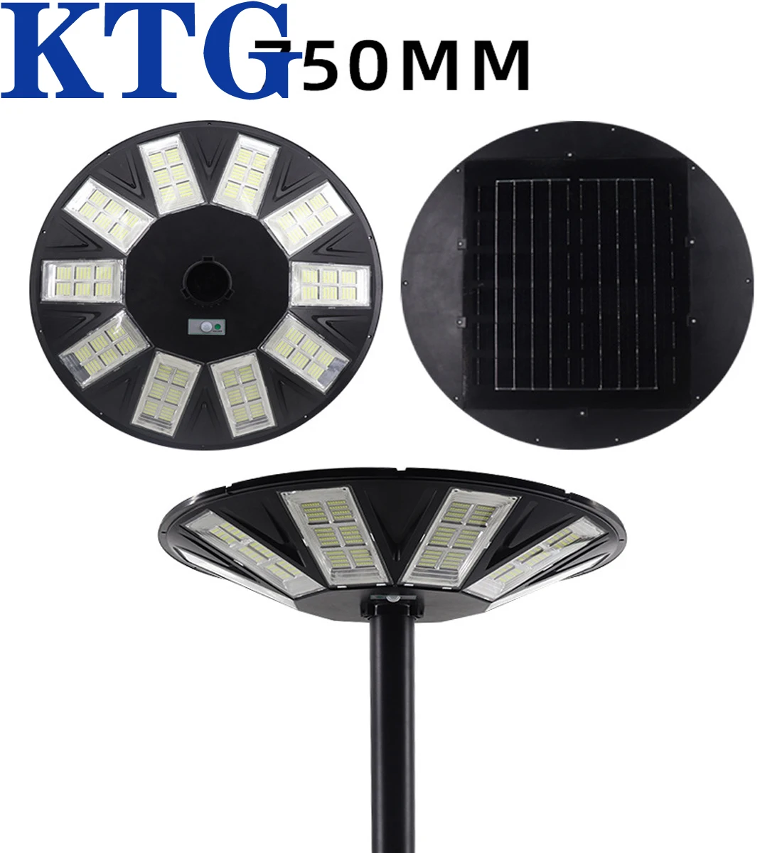 1000W 2000w Round Solar Street Light Ip67 UFO Solar Light Solar Light ...