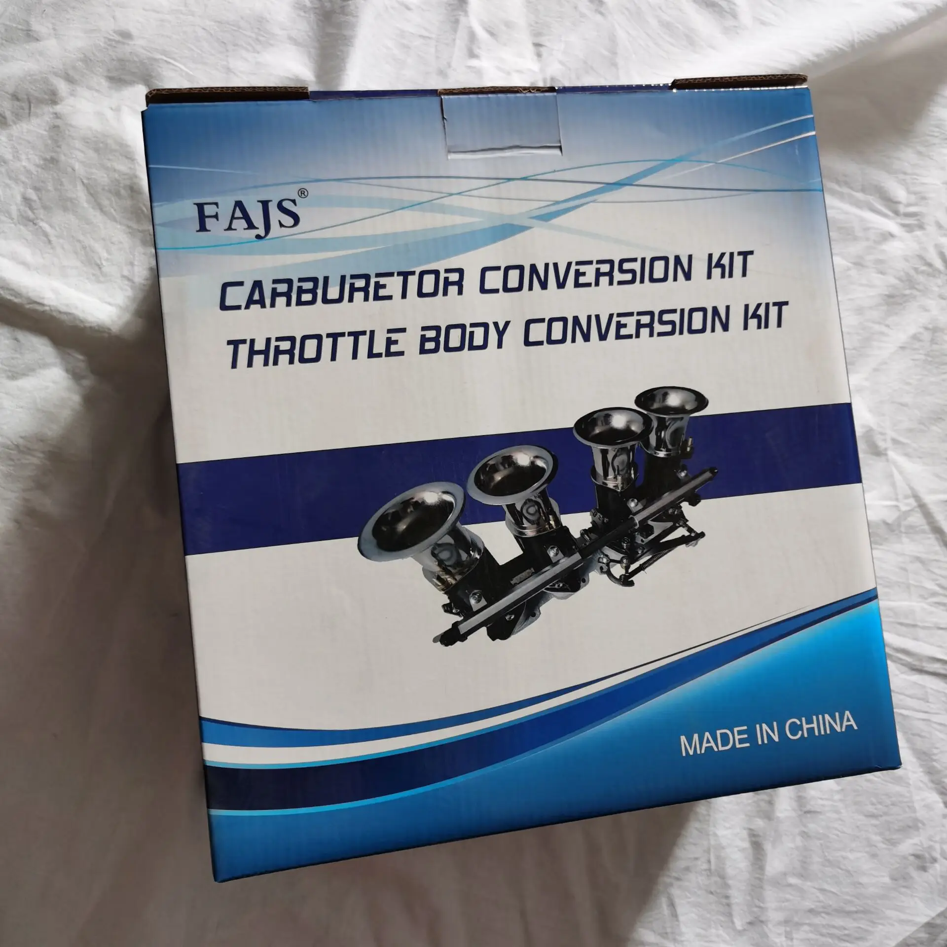 FAJS DCOE Throttle Body Kit in Black or Silver - 6 Sizes for ALFA ROMEO ...