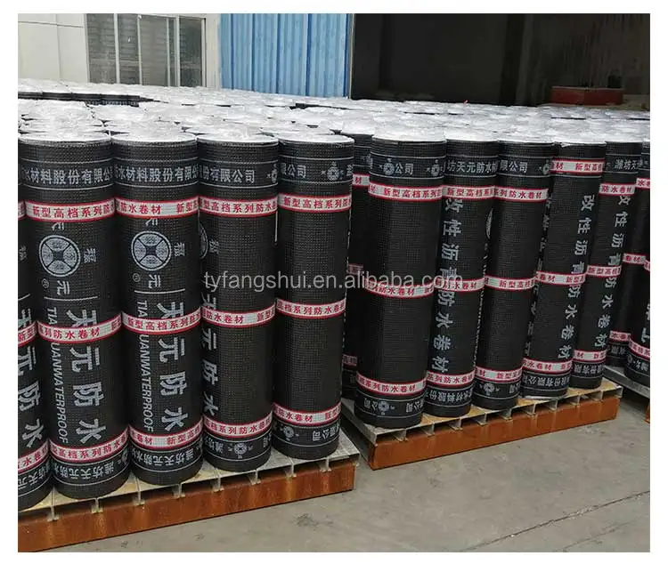 Bitumen Waterproofing Membrane Asphalt Roll Roofing - Buy Bitumen ...