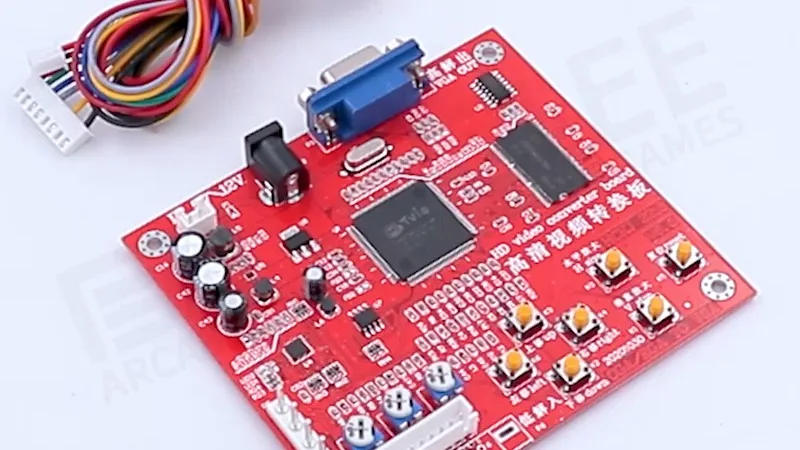 Arcade Game Video Converter Cga/ega/yuv/rgb To Vga Single Output Vga To ...