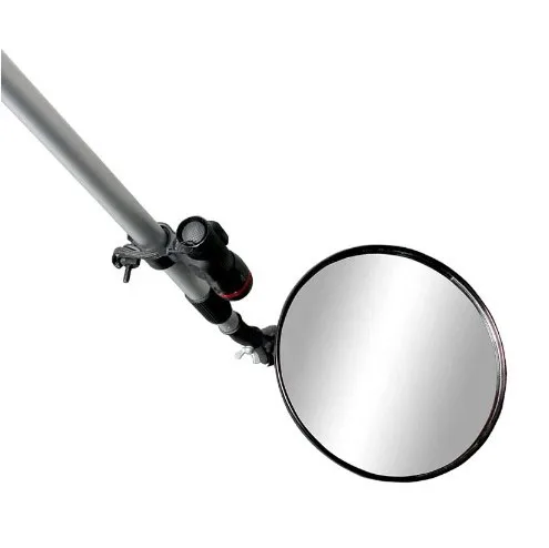 Acrylic Mirror with Wheels Flashlight - 360° Vehicle Inspection