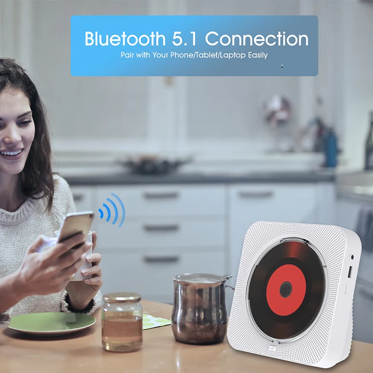 High Quality Remote Portable Radio Discman MP3 Home CD Players Karaoke ...