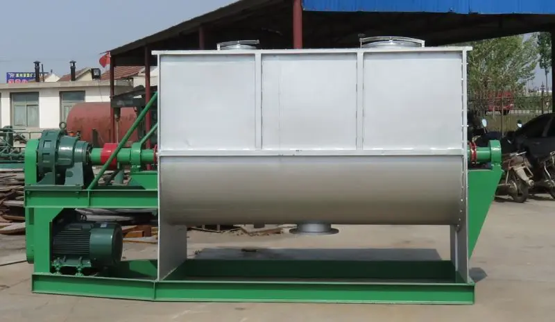 11 Cubic Foot Ribbon Blender Stainless Steel Mixer 2 Ton Ribbon Feed ...